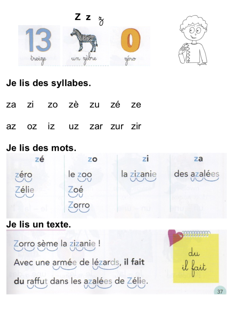 SONS : Z - UPE2A - bienvenue